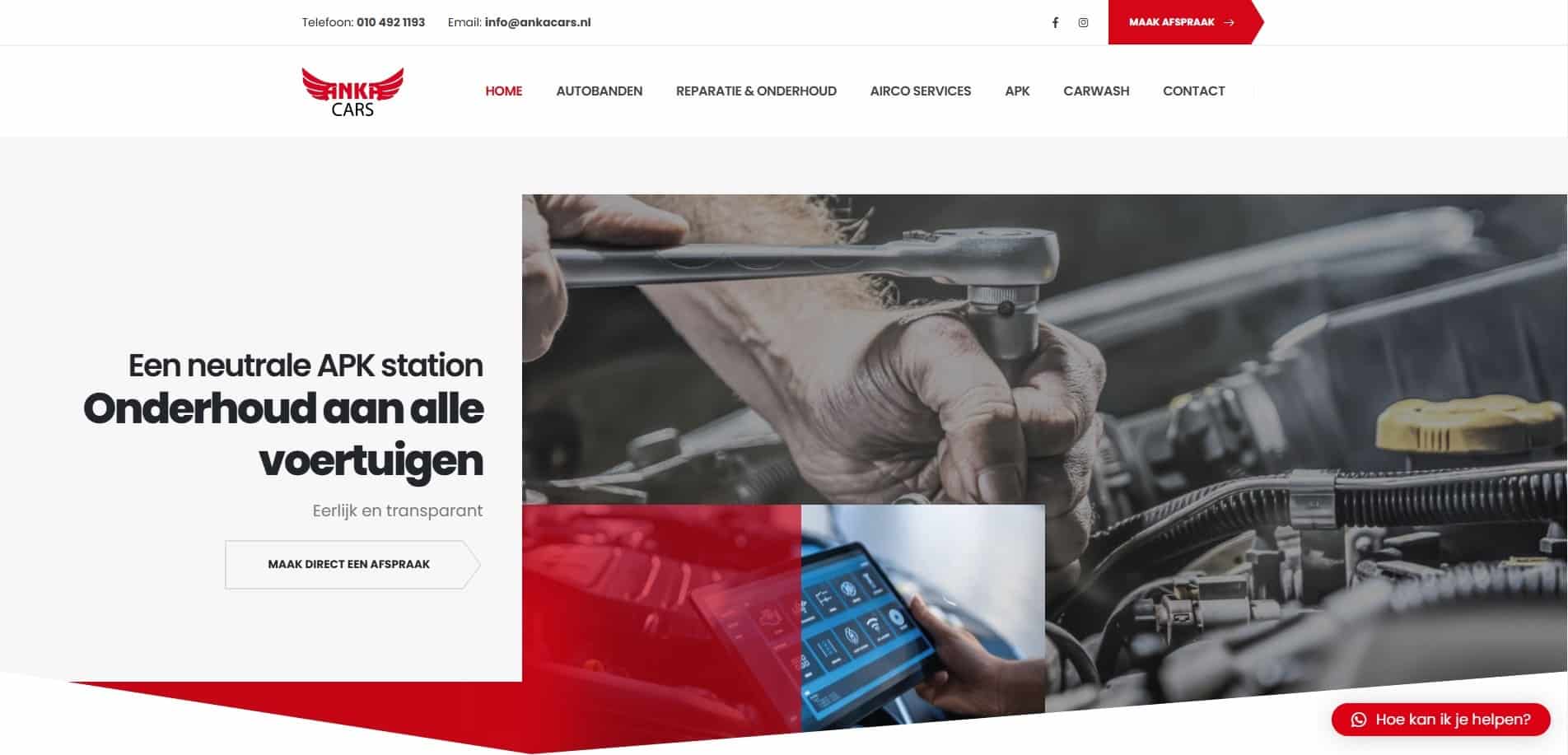 Anka Cars - Webbureau X