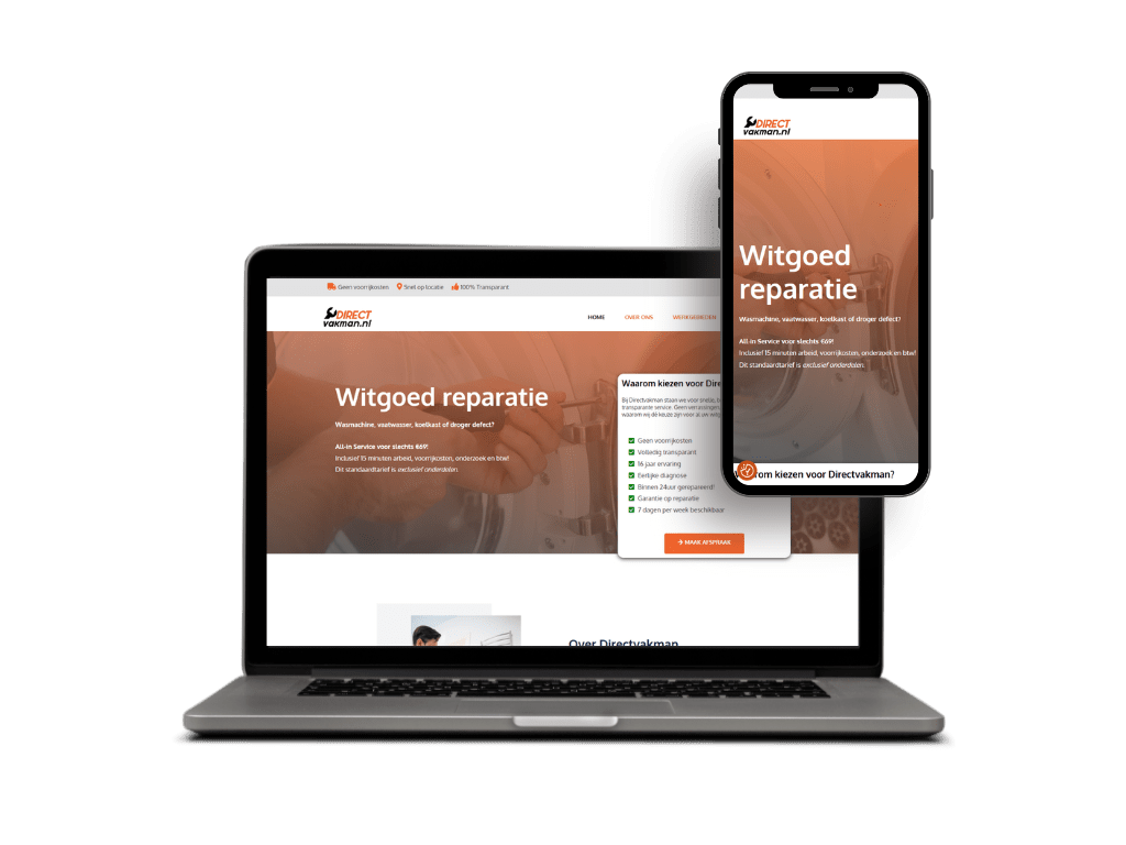 Website pakket - Webbureau X